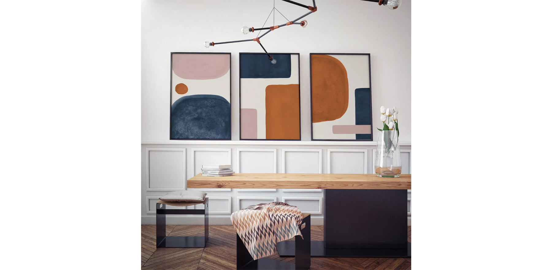 Forma Triptych Wall Art Prints – Belong
