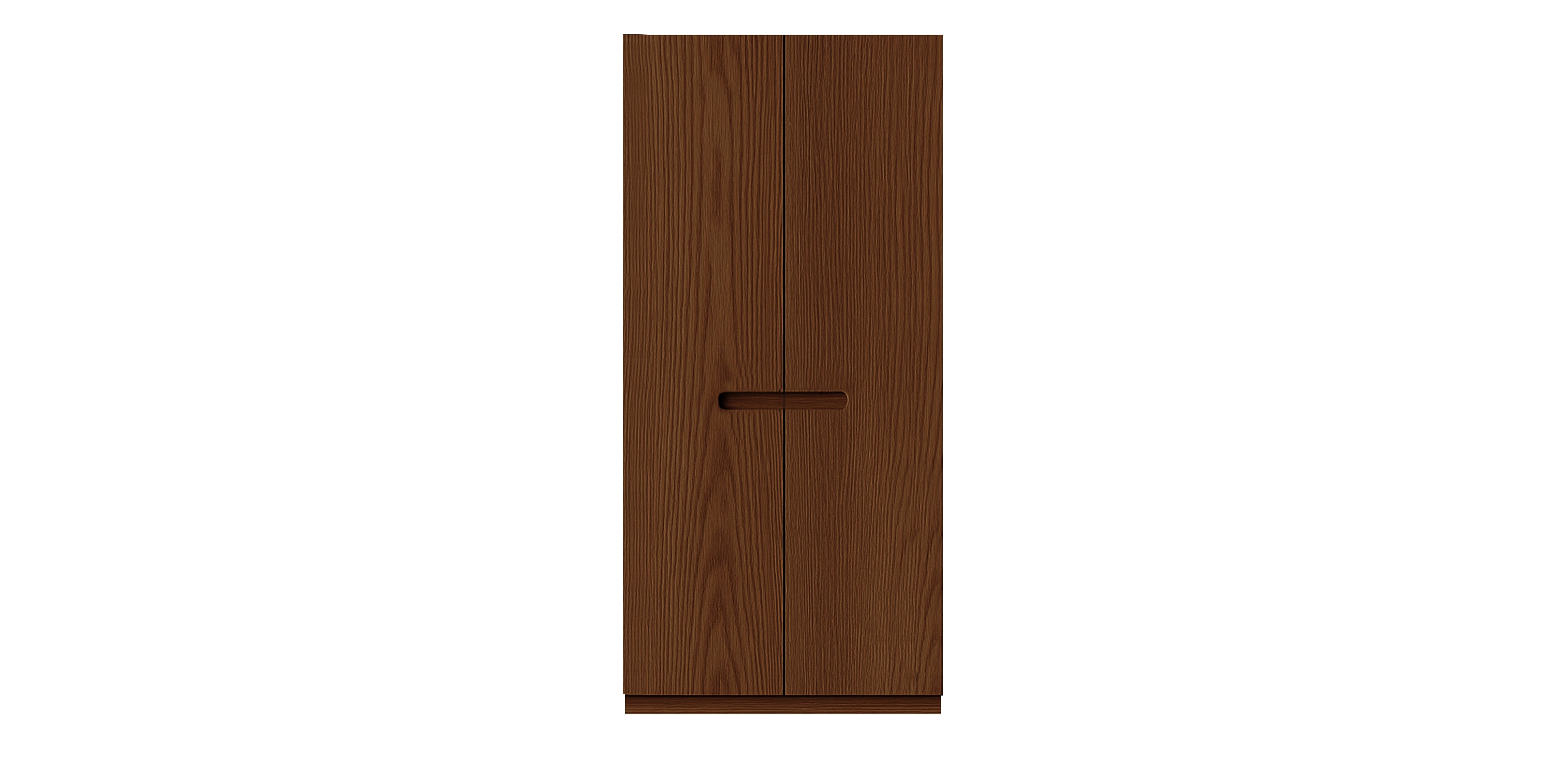 Gloam Single Natural Veneer Wardrobe – Belong