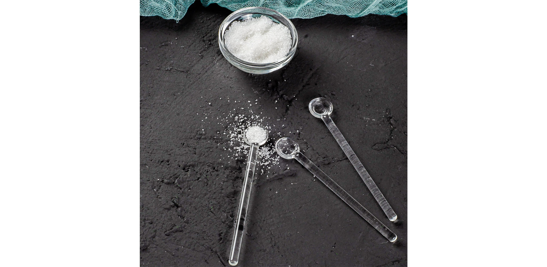 Glass Sugar Spoon Set – Belong