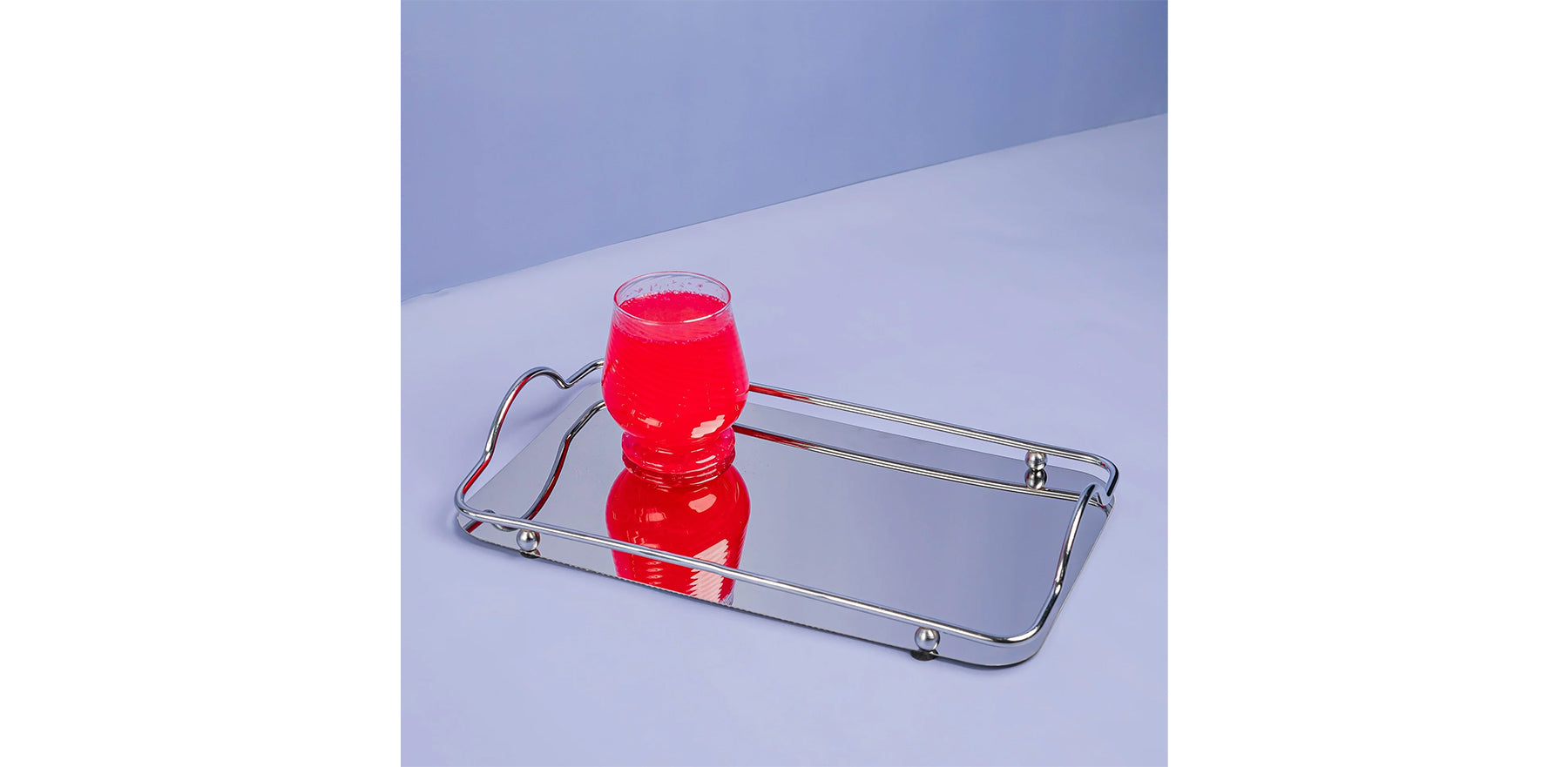Stainless Duo Serving Trays – Belong