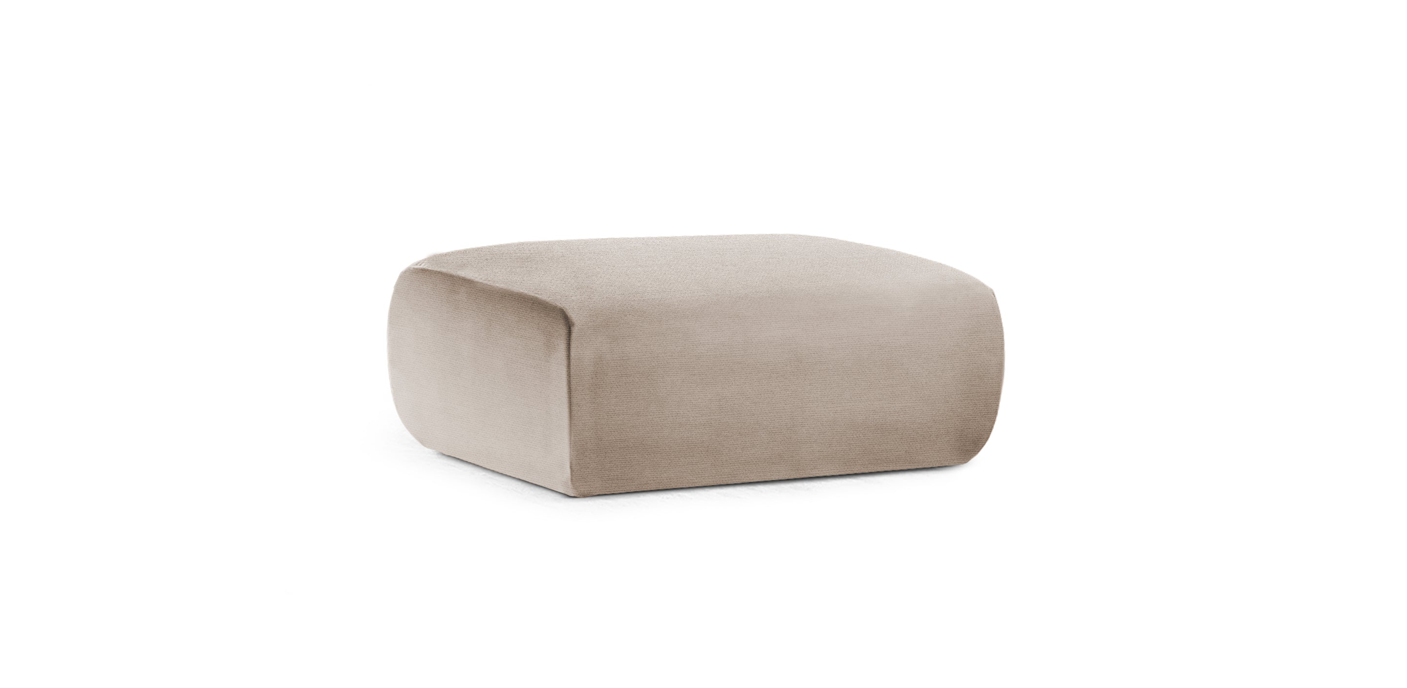 Weekend Linen Pouf – Belong