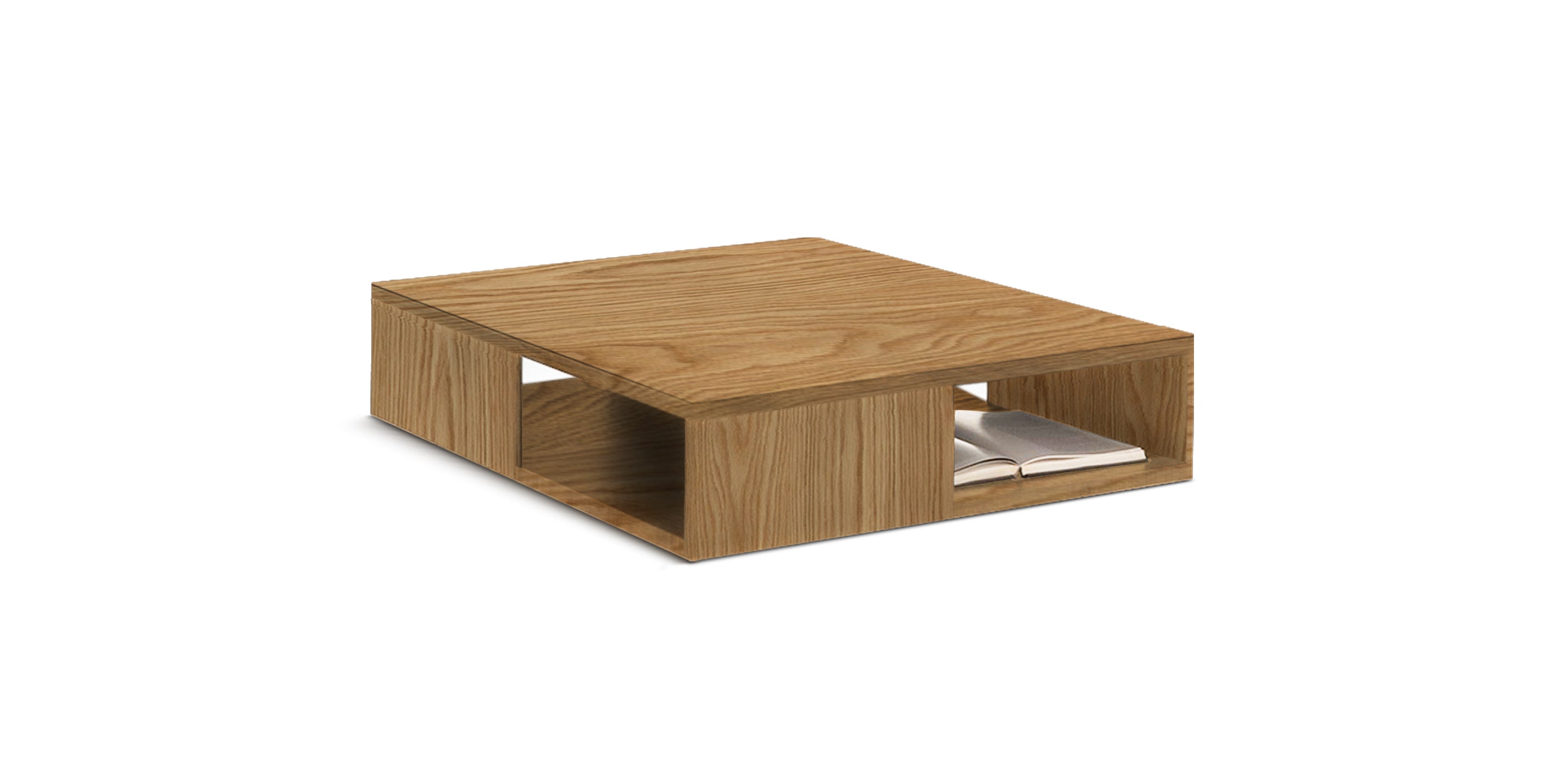 Cave Natural Veneer Coffee Table – Belong