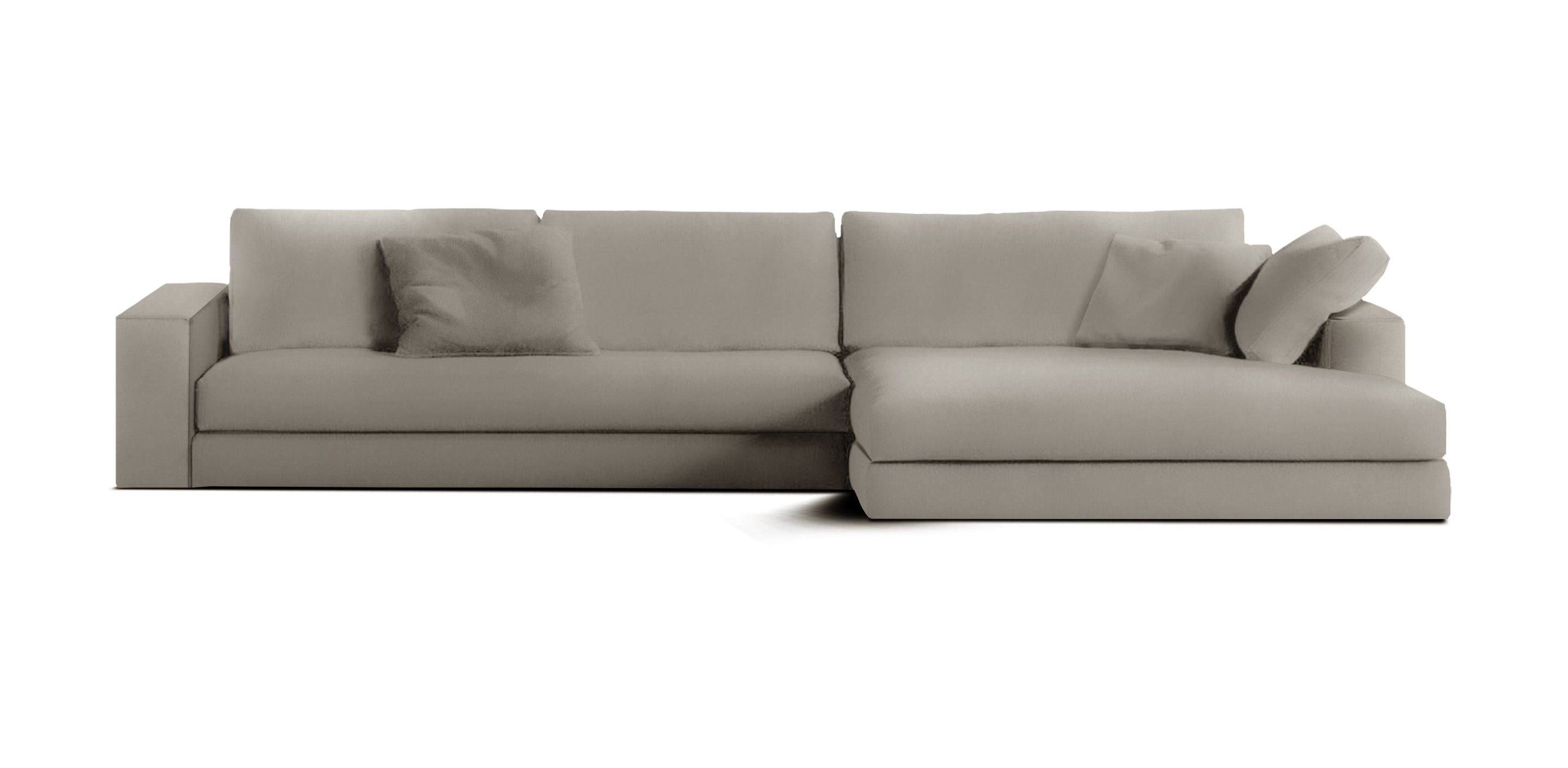 Manhattan 292 Velvet L-shape Sofa – Belong